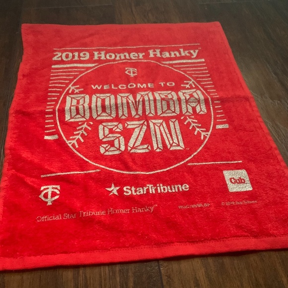 Wincraft | Accessories | Mn Twins 29 Homer Hanky Baseball Home Opener ...